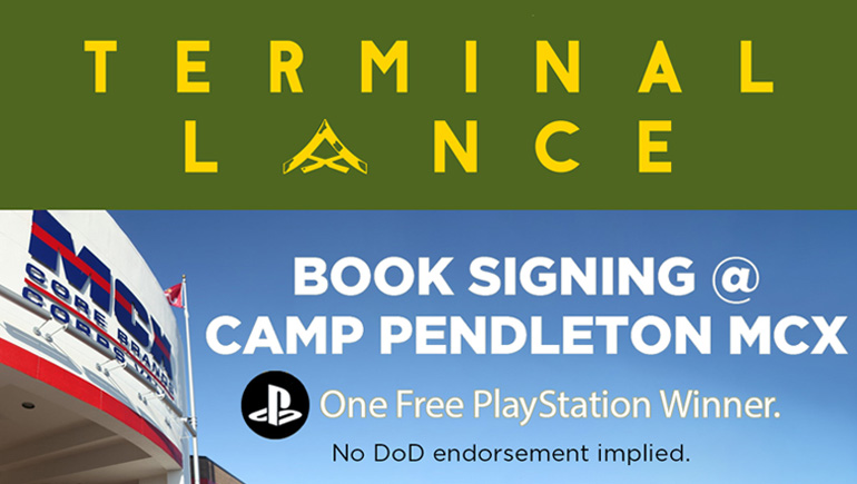 MCCS The White Donkey: Terminal Lance Book Signing