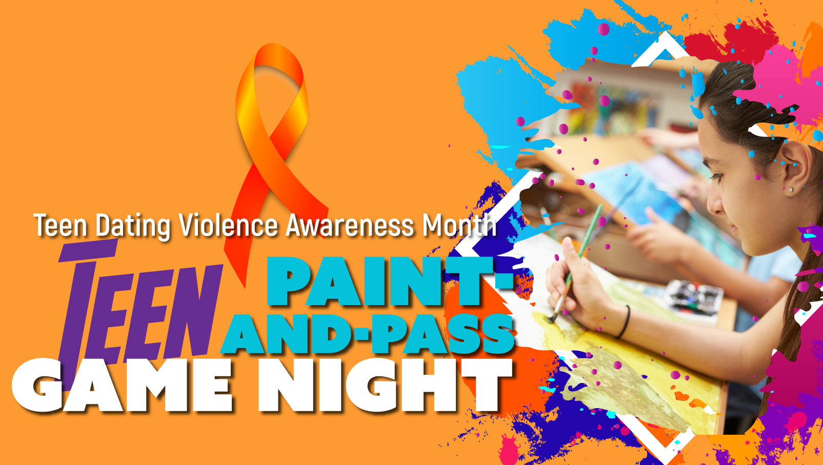 MCCS Teen Dating Violence Prevention Month: Teen Paint-and-Pass Game Night