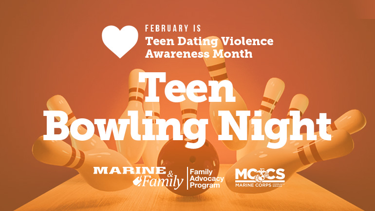 MCCS Teen Dating Violence Prevention Month: Bowling Night