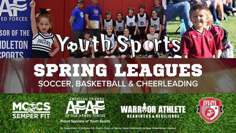 MCCS Spring League: Soccer, Basketball, and Cheerleading Registration