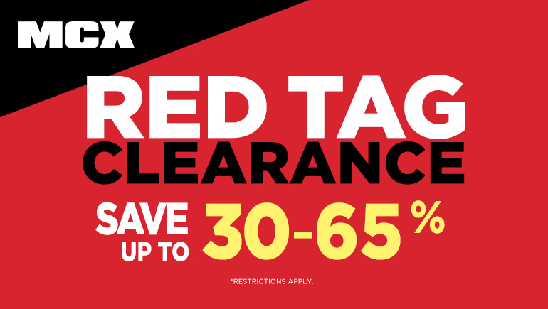 MCCS MCX: Red Tag Clearance