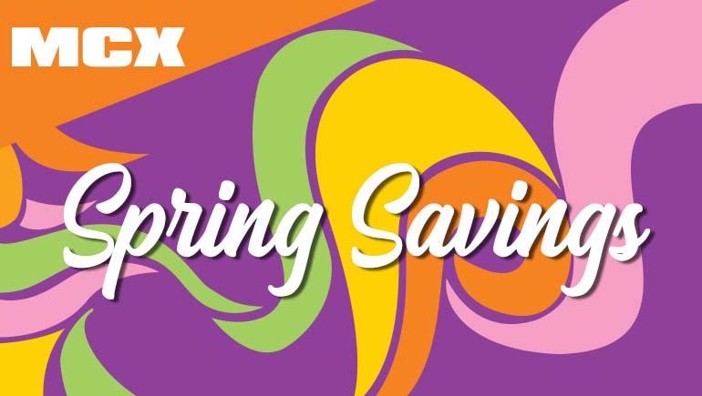 MCCS MCX: Spring Savings Coupons