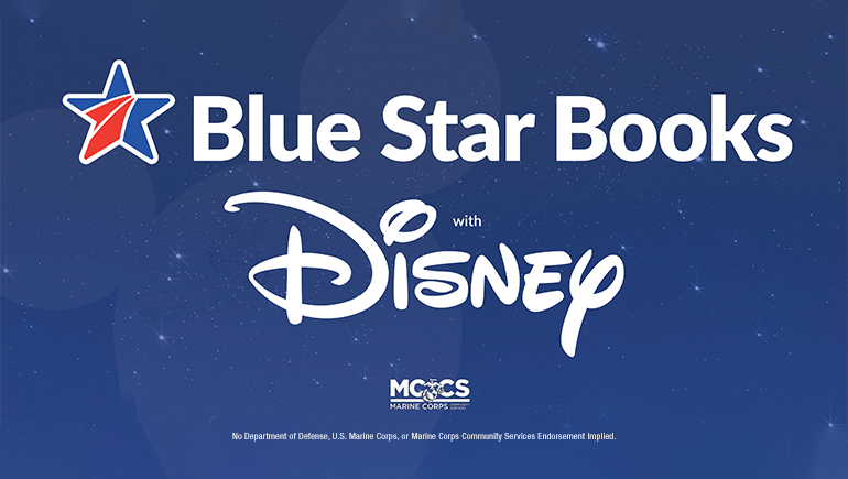 MCCS Blue Star Books with Disney