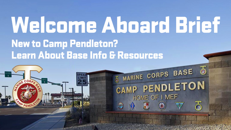 MCCS Welcome Aboard Brief