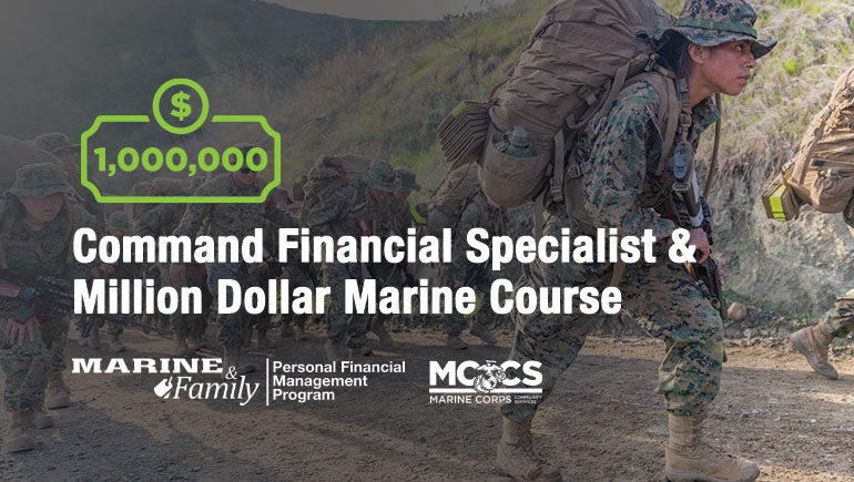 MCCS Command Financial Specialist and Million Dollar Marine